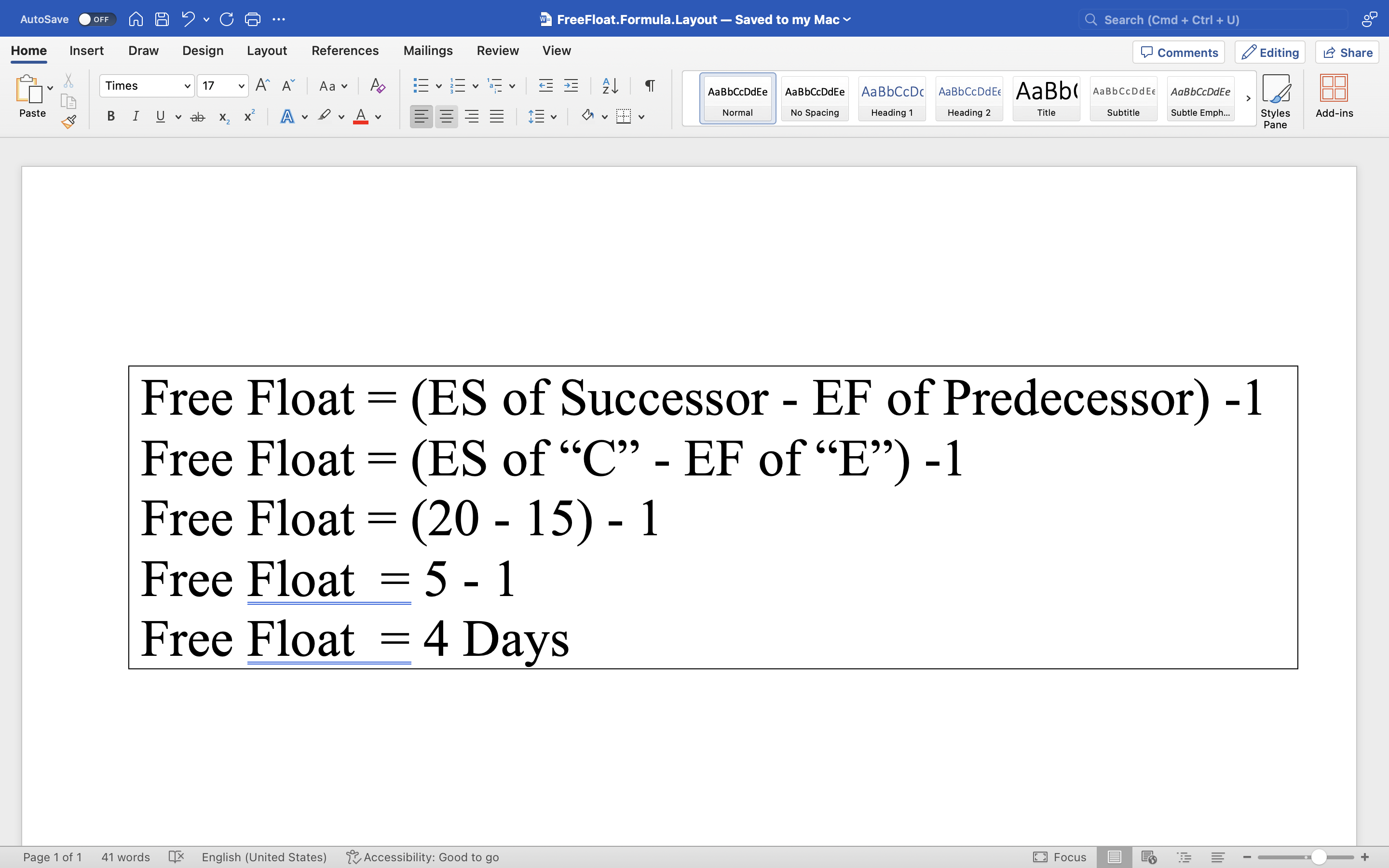PMP Test Tips: A little more about… Free Float – JEFF FURMAN